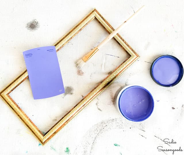 A Very Peri Makeover: DIY Mirrored Tray - Habitat Charlotte Region ReStore