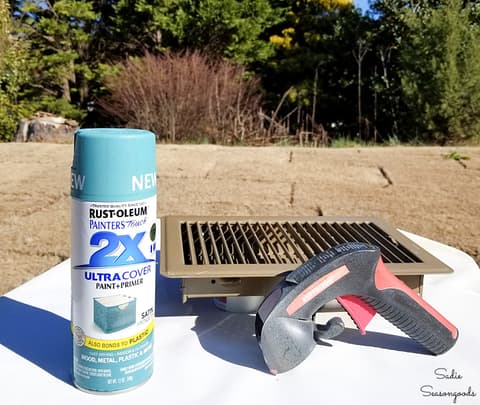 DIY Vent Register for Storing Cards - Habitat Charlotte Region ReStore